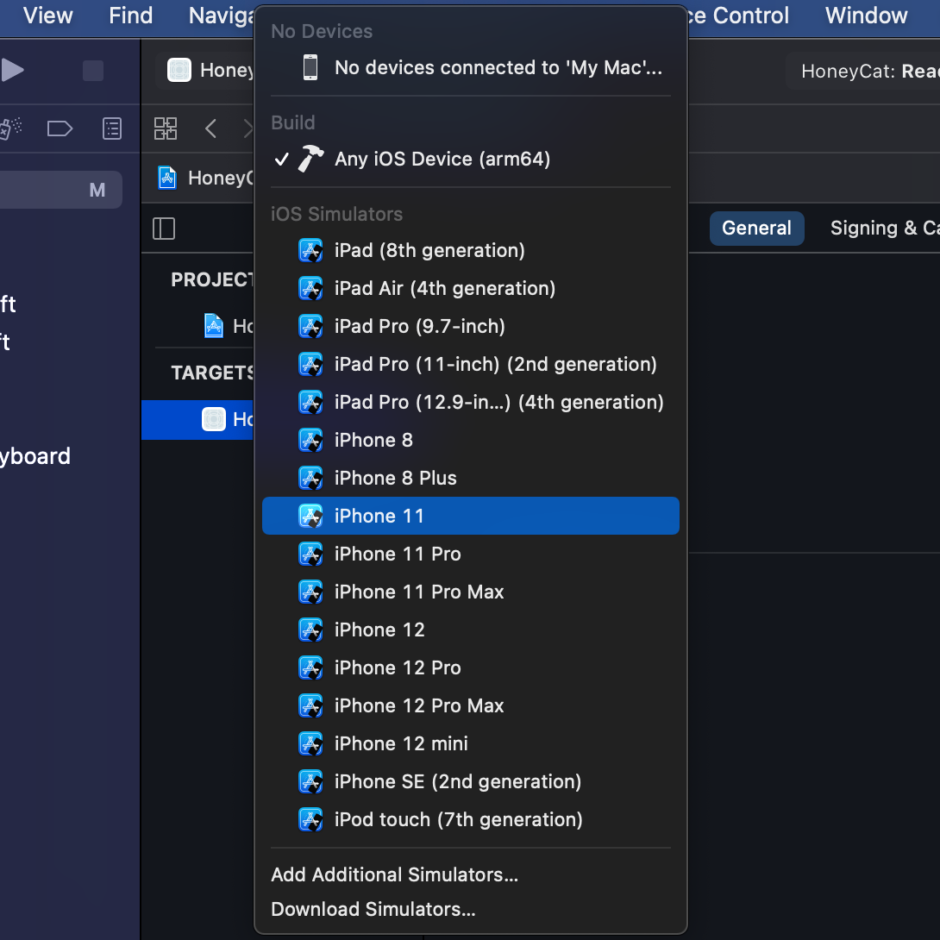 【Xcode/Swift】iOSのシミュレーター消えてしまった時の対処法 - iOS-Docs