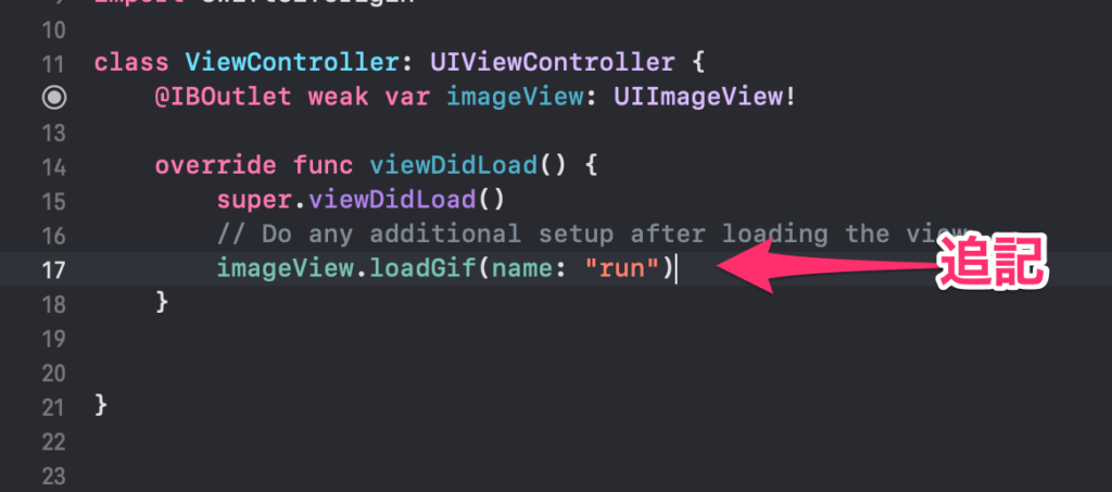 【Xcode/Swift】GIFアニメーションを表示する方法 - iOS-Docs