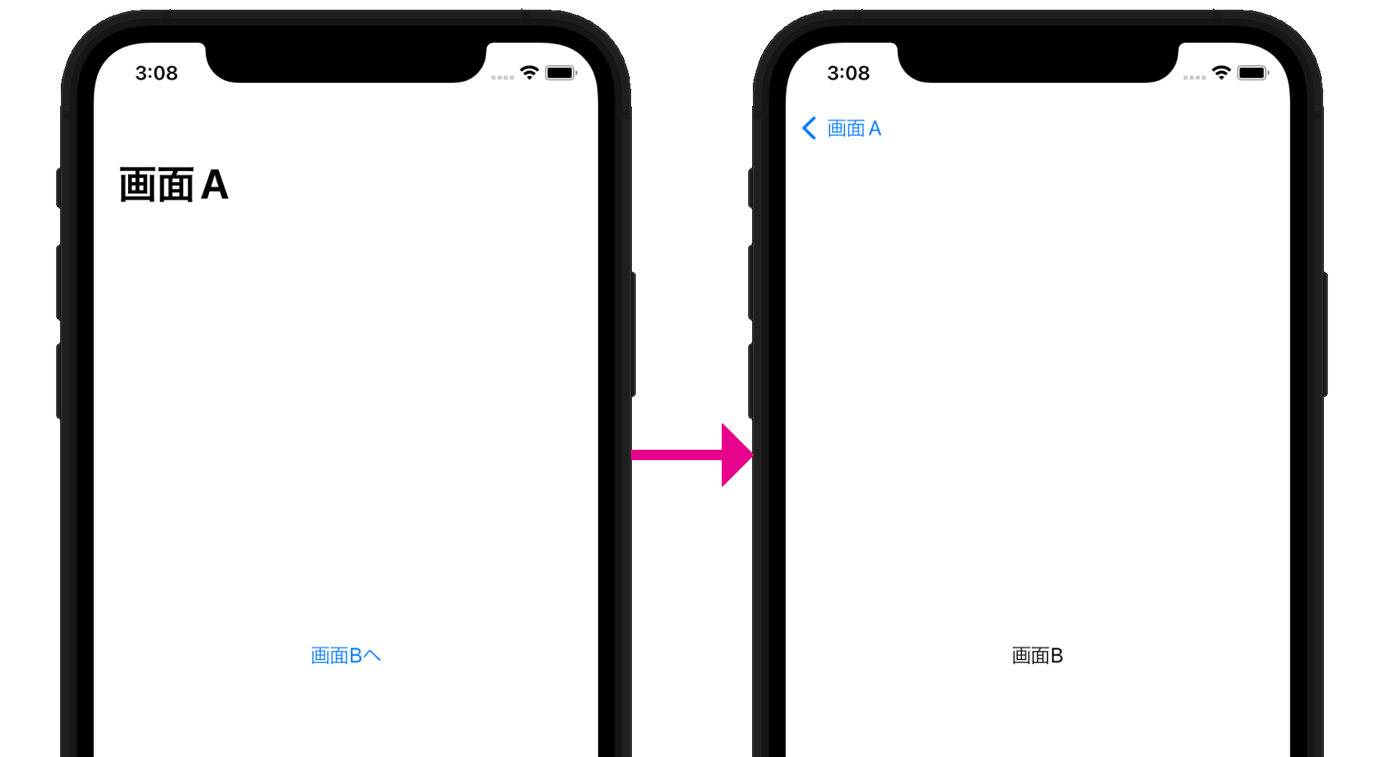 【SwiftUI】NavigationLinkを使った画面遷移の実装方法 - iOS-Docs