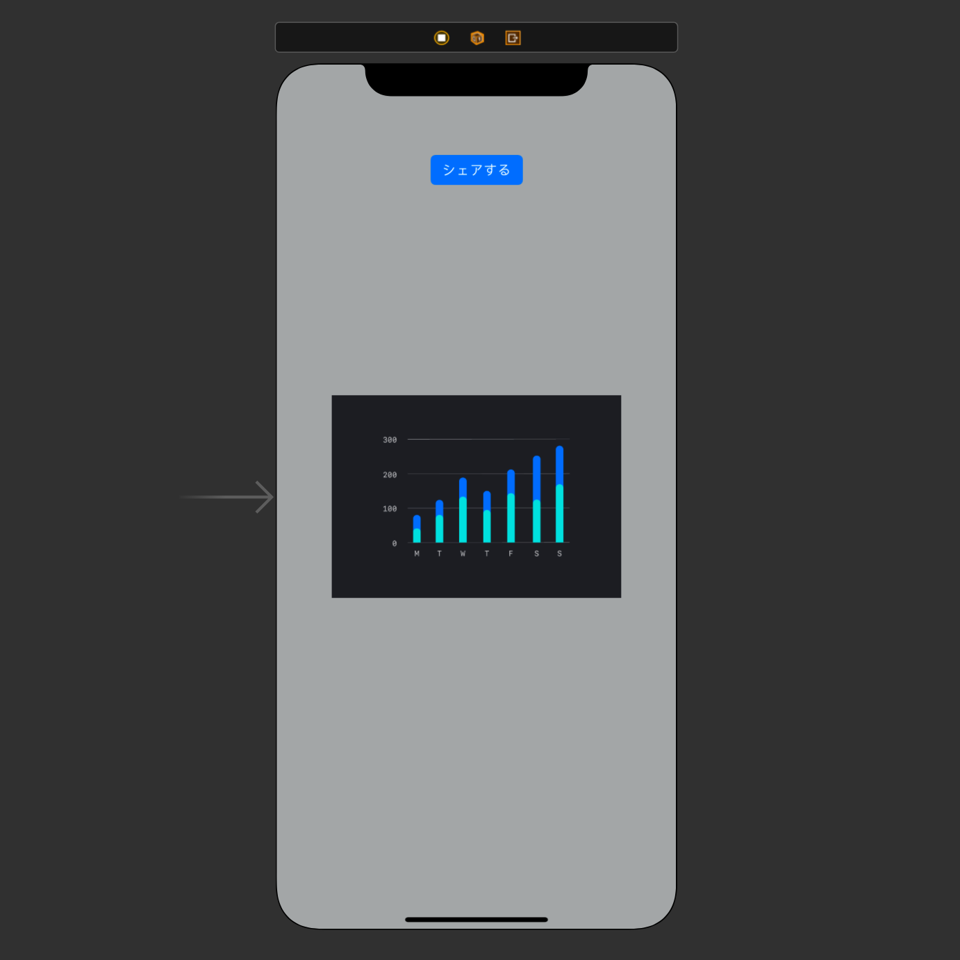 【Xcode/Swift】画面のスクリーンショットを撮って画像に変換して共有する方法 - iOS-Docs
