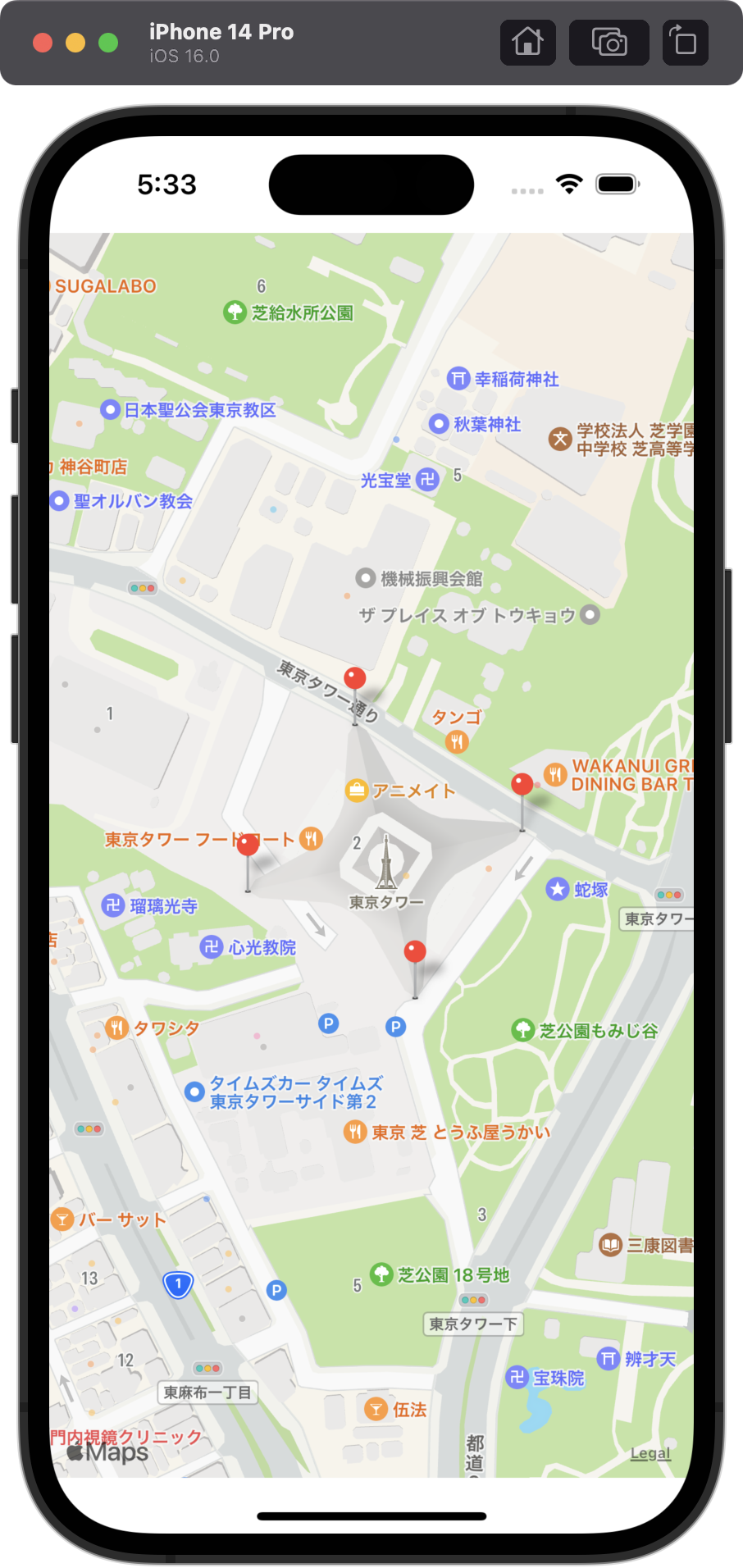 【SwiftUI】地図を表示するMapKitの使い方を徹底解説〜マーカー・ピン・自作マーカーをつける方法〜 - iOS-Docs 【SwiftUI】地図を表示するMapKitの使い方を徹底解説〜マーカー・ピン・自作マーカーをつける方法〜 - iOS-Docs