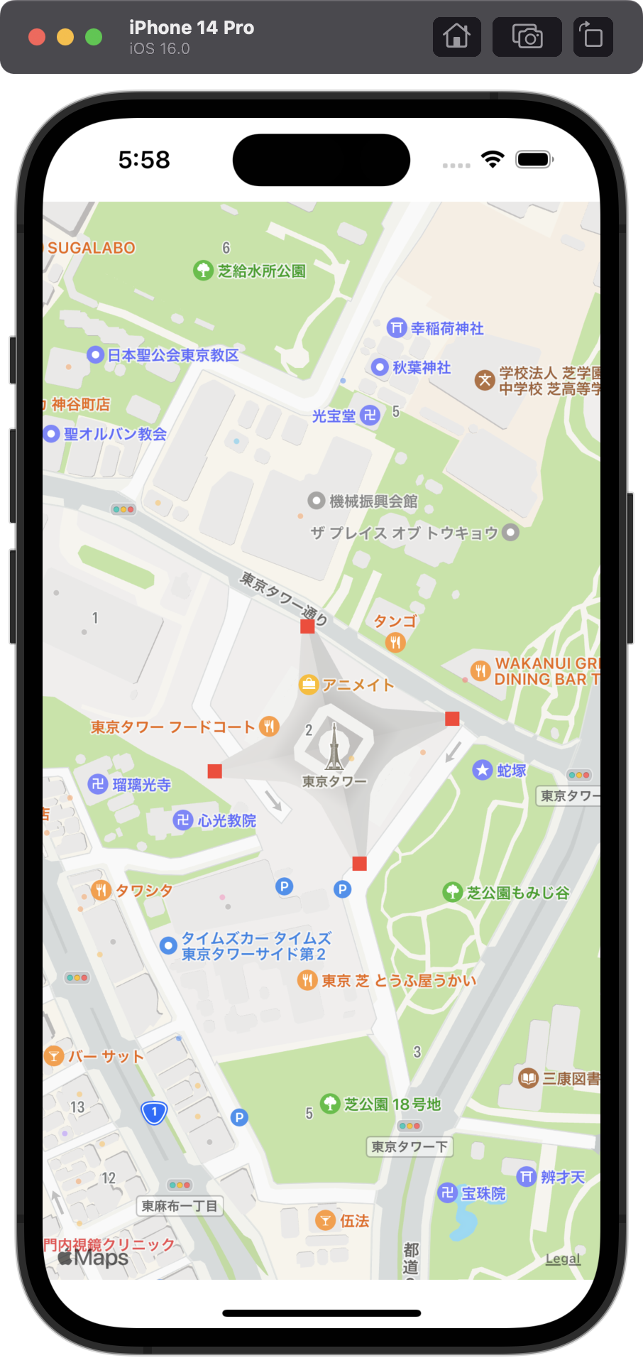 【SwiftUI】地図を表示するMapKitの使い方を徹底解説〜マーカー・ピン・自作マーカーをつける方法〜 - iOS-Docs